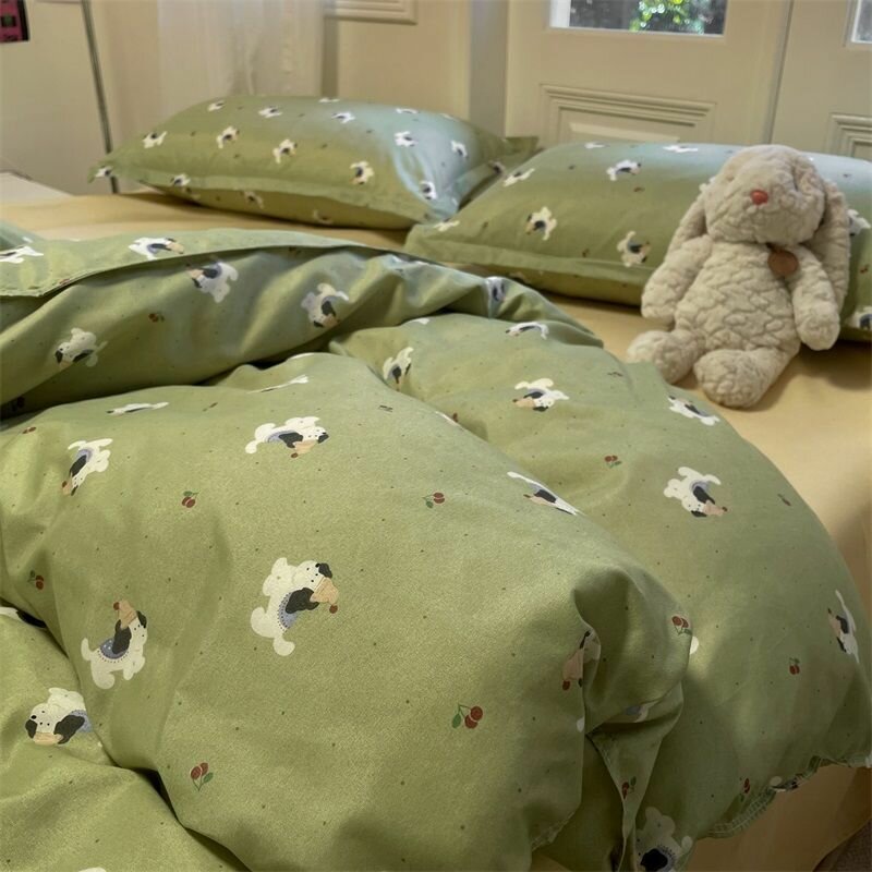 Модный, минималистичный, высококачественный двухцветный комплект постельного белья с цветовыми блоками, комплект из четырех предметов, простыня, комплект из трех предметов для спальни,110*150cm