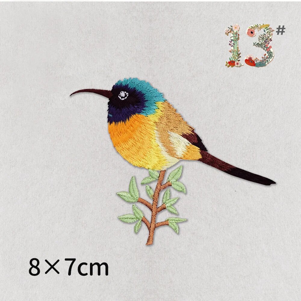Нашивка с птицей MAXSIN FUN type 13