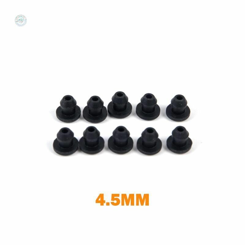 Заглушки силиконовые 10 шт, термостойкие заглушки-пробки с защелкивающимся отверстием 2,5-14 мм, универсальные заглушки для герметизации и защиты от пыли