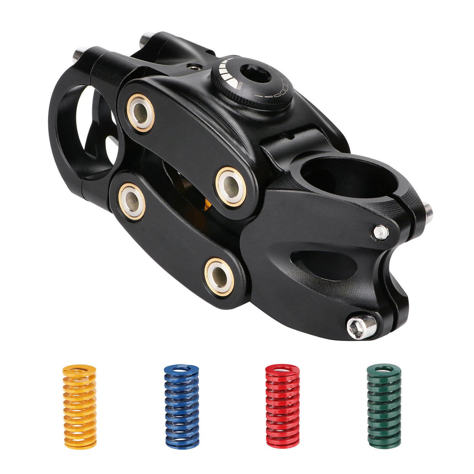 Велосипедный амортизатор с регулируемой подвеской и коротким рулем