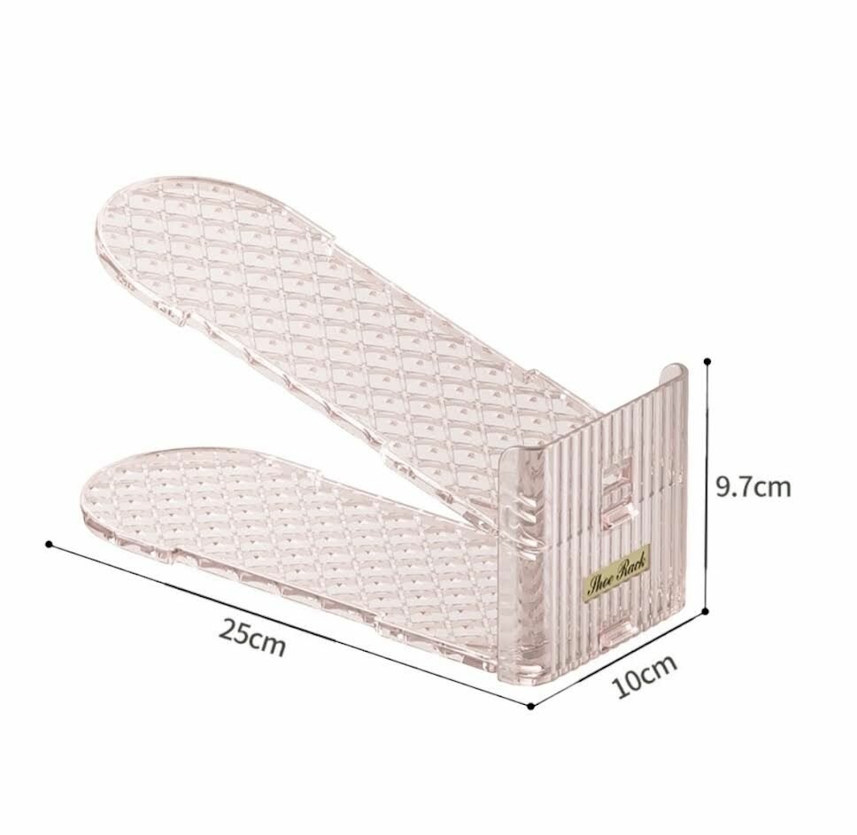 Подставка разделитель для хранения обуви пластиковая