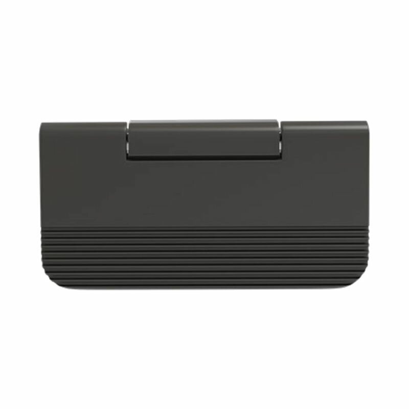 Потайная дверная ручка выдвижного ящика без перфорации-черный