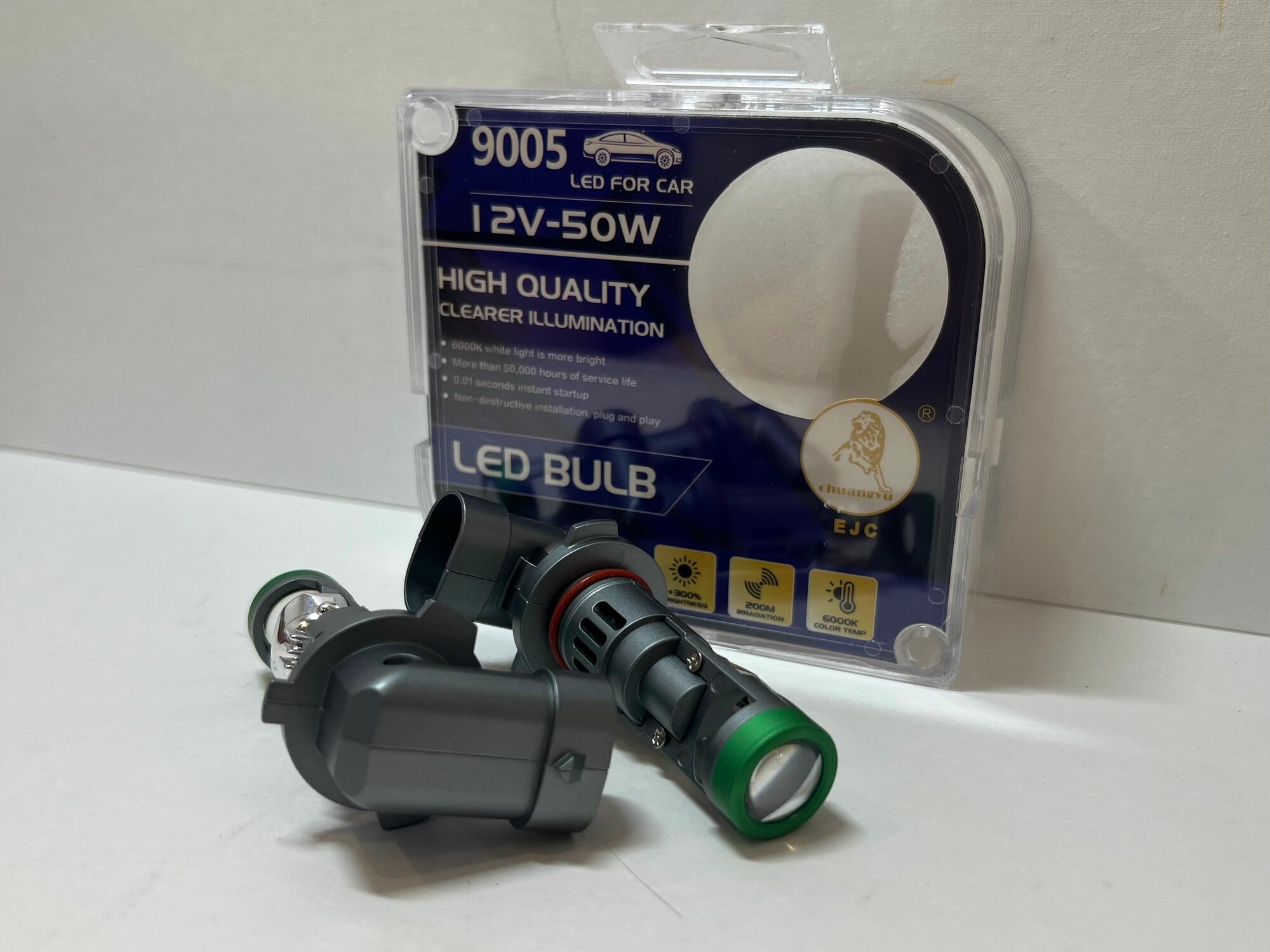 Мини-линзы для фар, билед, светодиодные, для легковых автомобилей, 2 шт