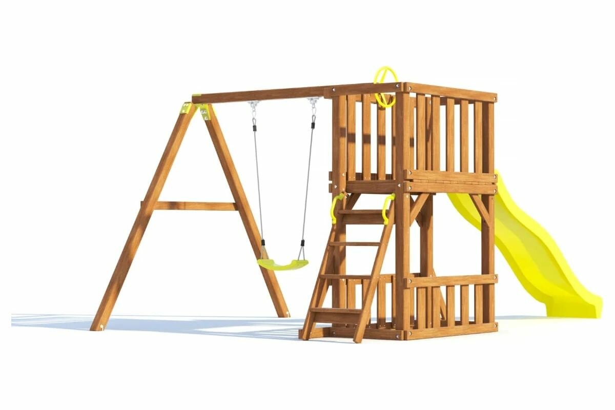 Игровой комплекс MoyDvor Cedar Summit, уличный, 200 кг, для детей 3-12 лет