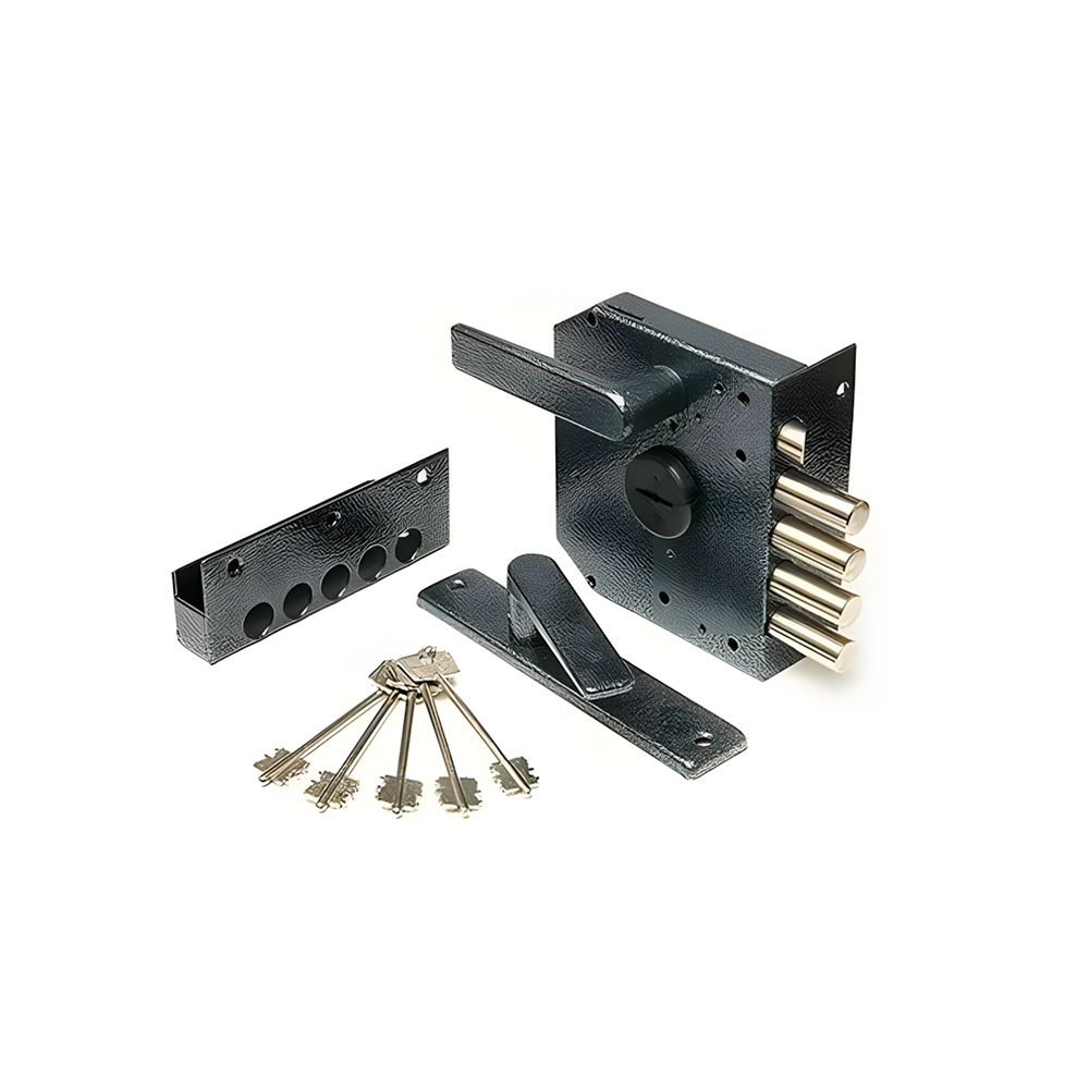 Замок накладной "Эталон-НР" (левый) наружного открывания