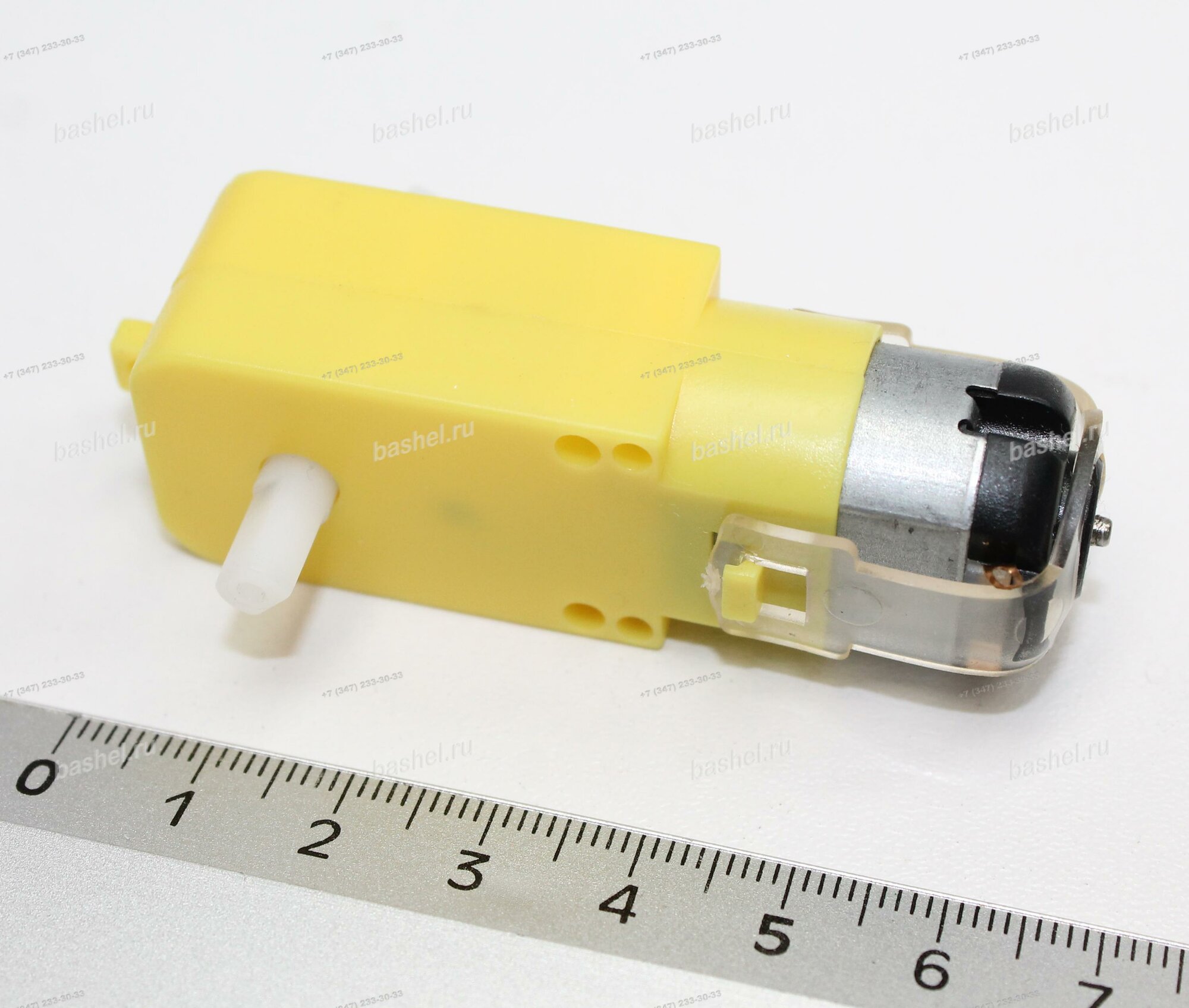 DIY DC dual axis TT gear motor, Мотор-редуктор, ( 3-6 В, прямой двухсторонний вал)