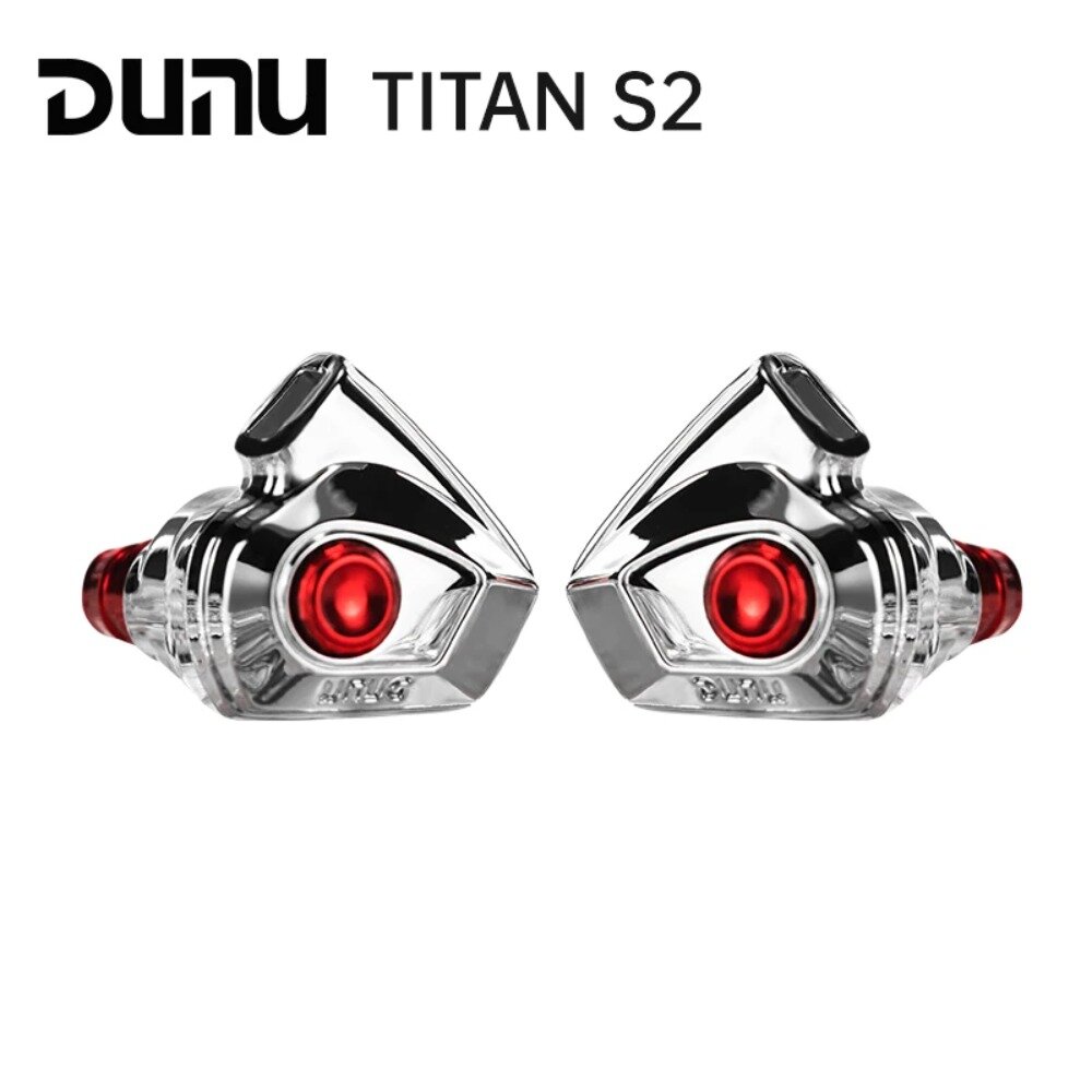 DUNU TITAN S2 Наушники-вкладыши с динамическим драйвером HlFl 0,78 мм 3,5 мм 4,4 мм Со сменным разъемом Q-Lock TITANs 2