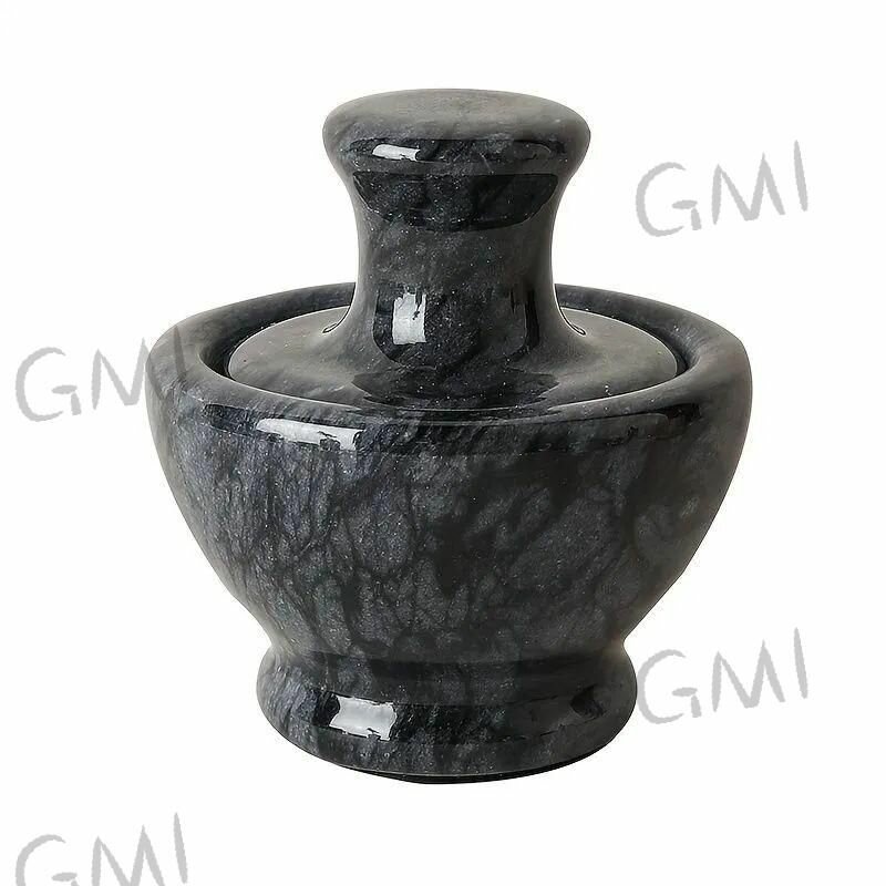 Мраморная ступка и набор пестиков