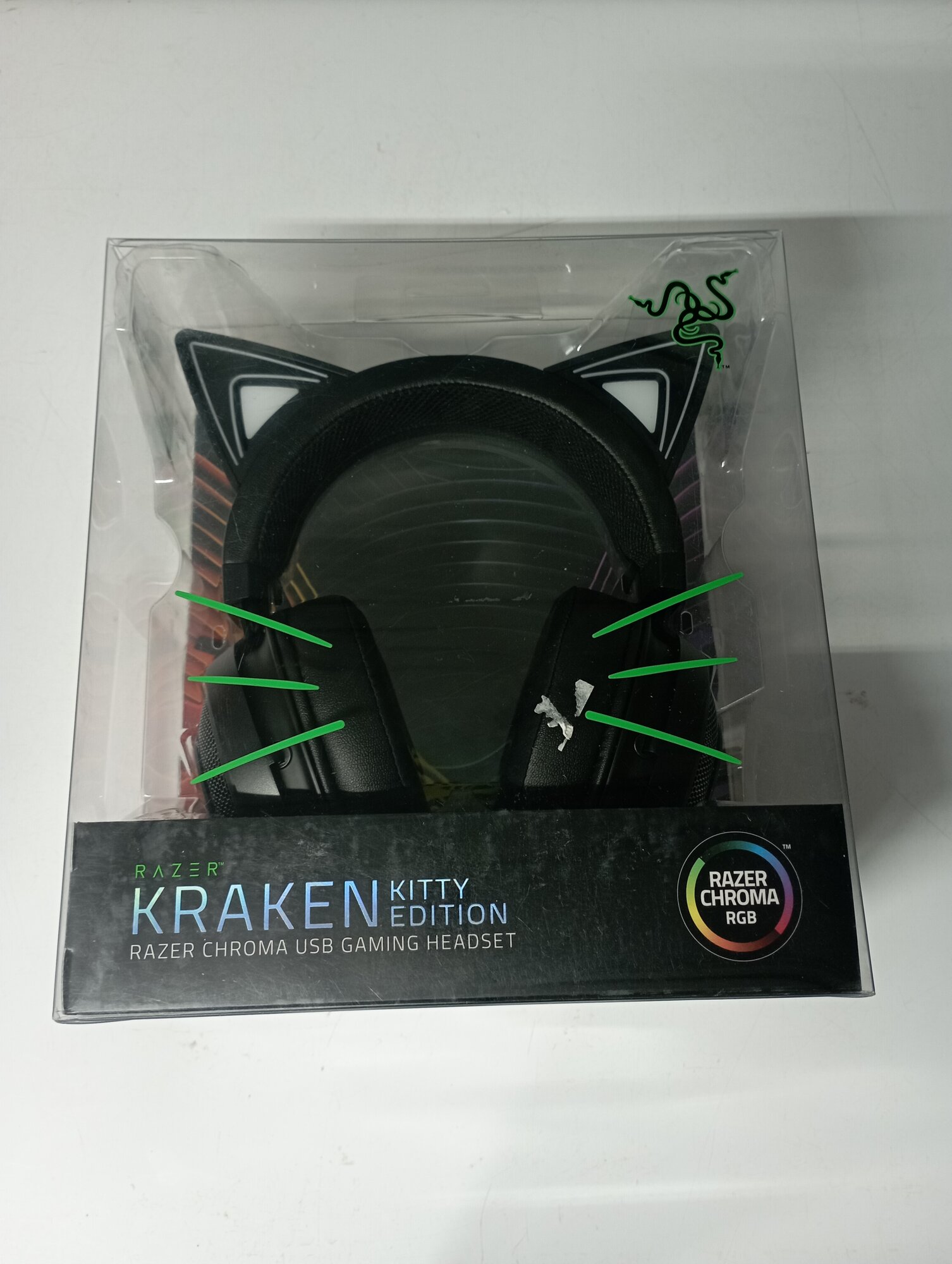 Компьютерная гарнитура Razer Kraken Kitty, black