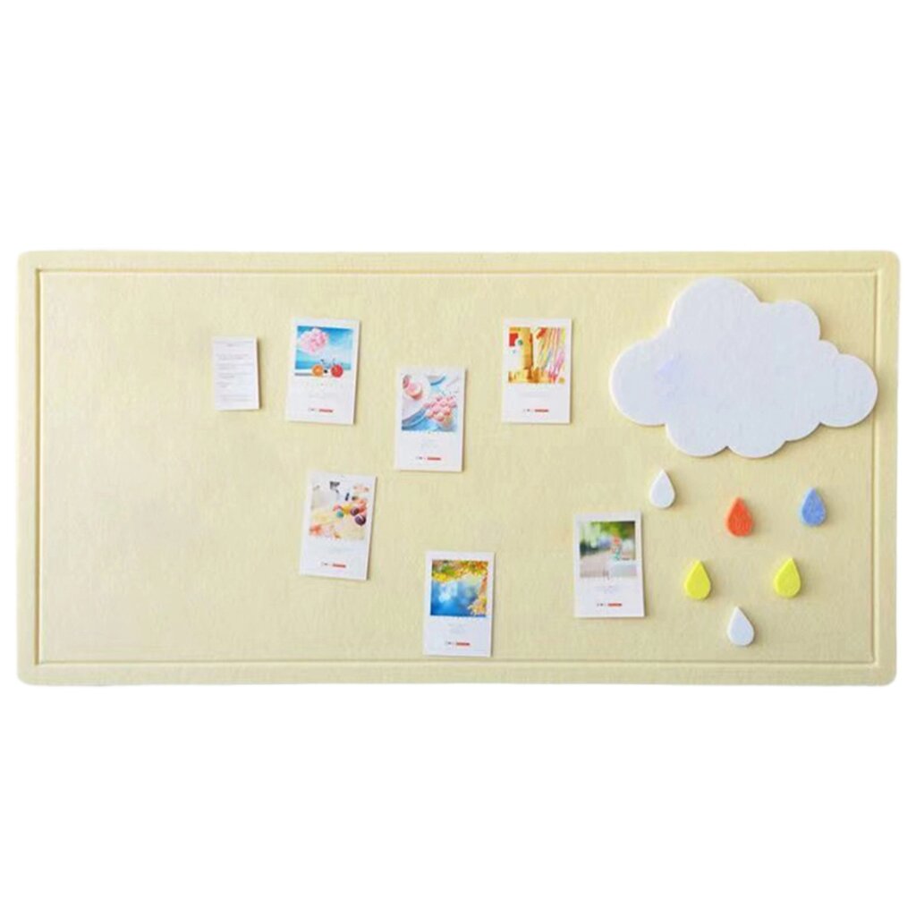 Блокирующаяся войлочная доска объявлений, настенные декоры, Модульная система офисных школьных бюллетеней