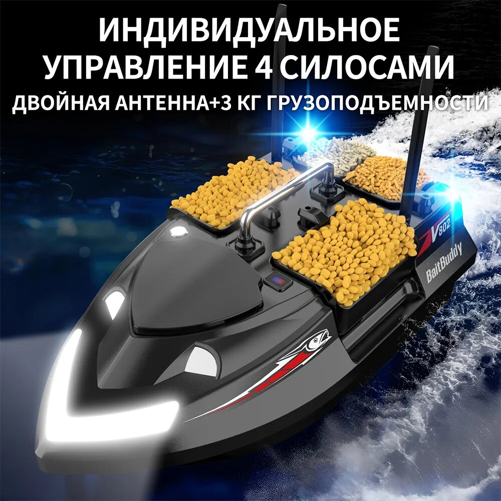 Прикормочный кораблик