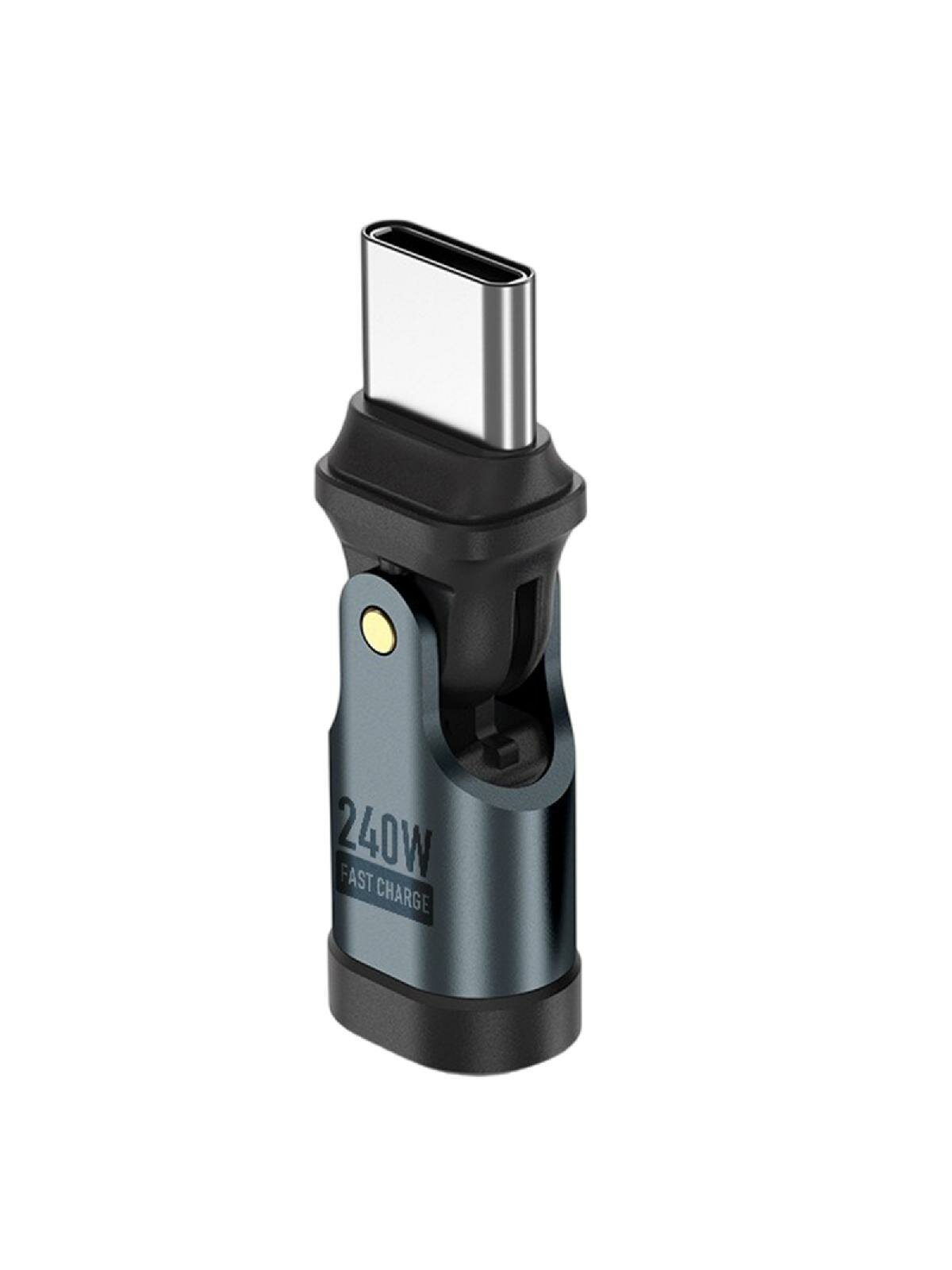 Передача данных 480 Мбит /с Разъемы USB C Мощность 240 Вт Адаптер для зарядки