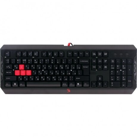 Клавиатура A4Tech Bloody Q100 черный