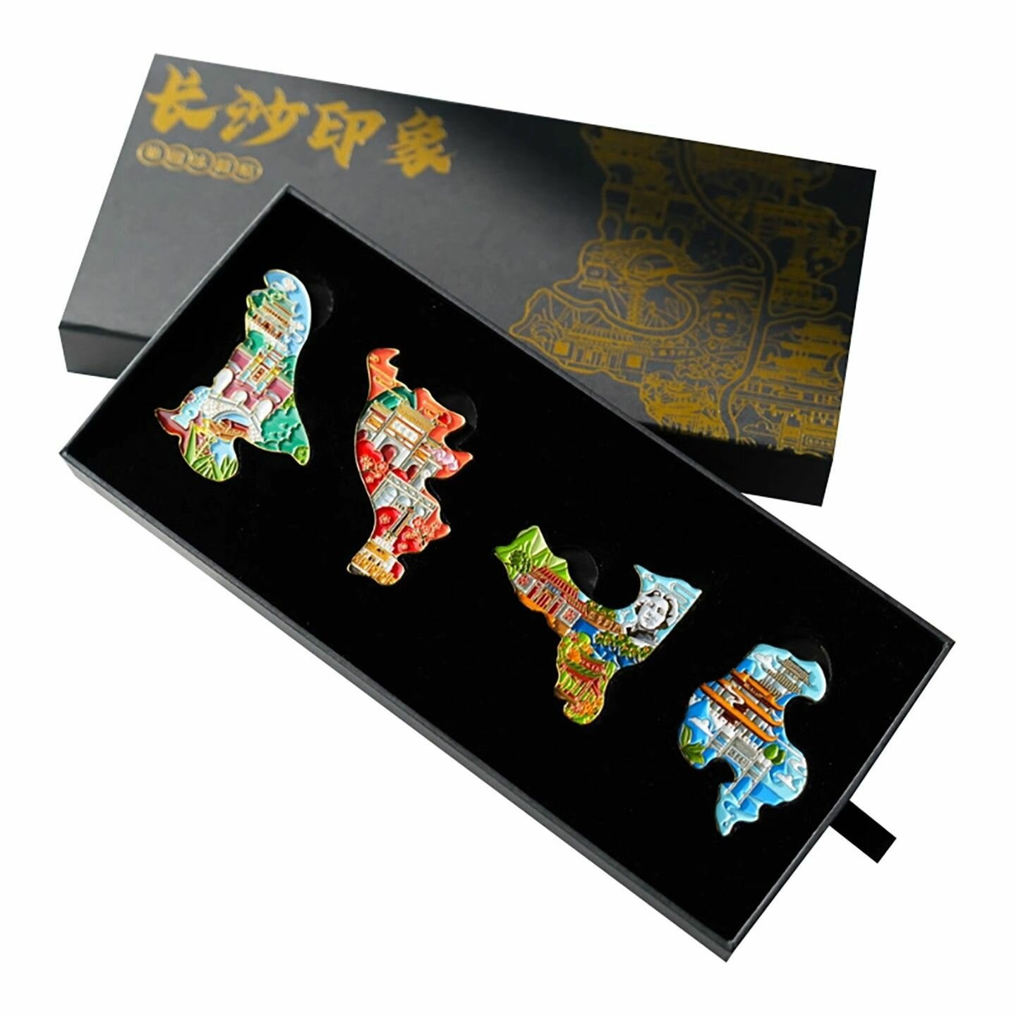 Индивидуальные магниты для холодильника, металлические магнитные наклейки, индивидуальные культурные и творческие сувениры, подарки на корпоративные юбилеи, кастомизация