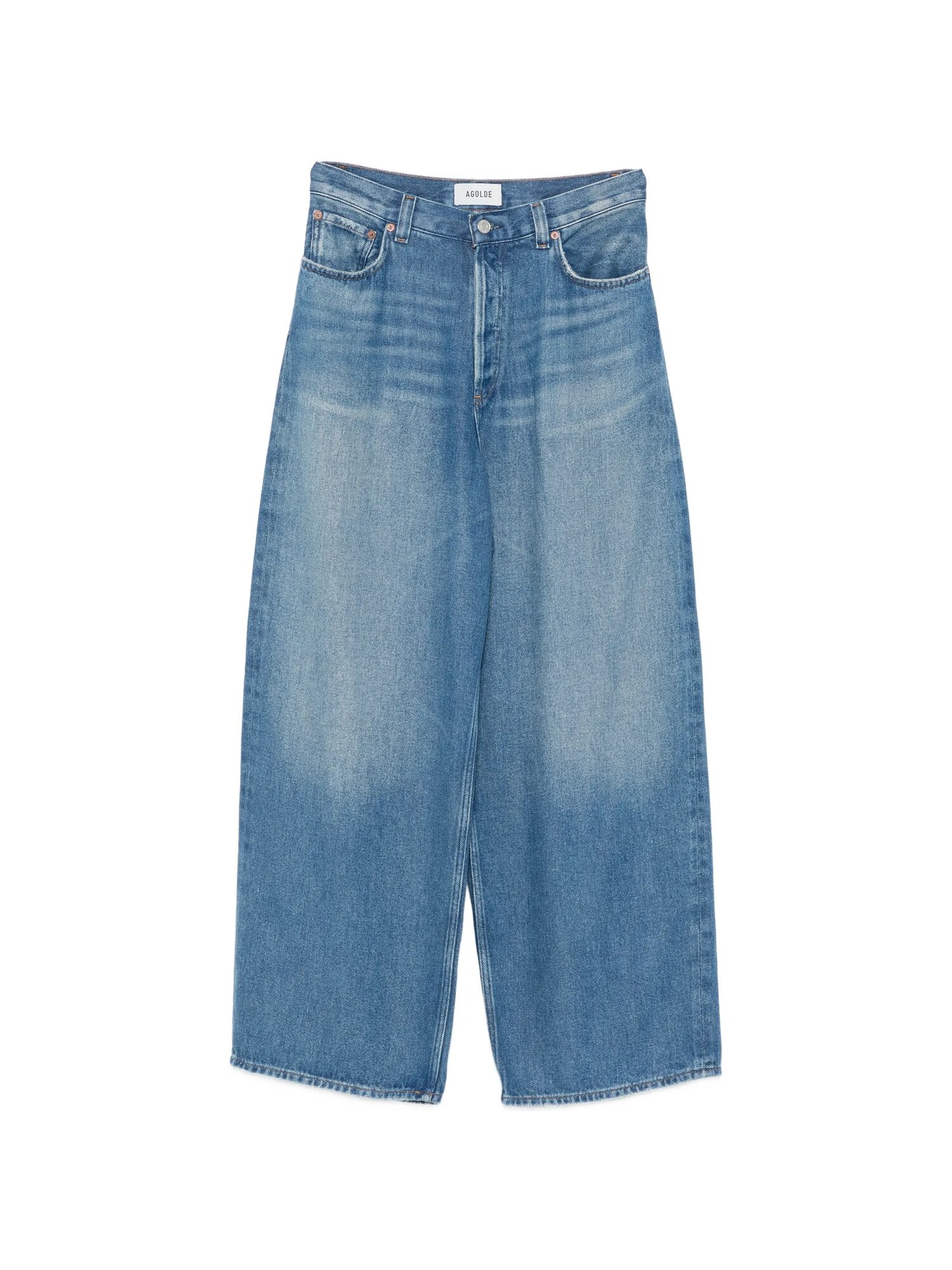 Джинсы Flyweight baggy-fit faded denim jeans 