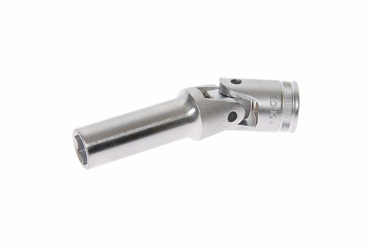 Головка торцевая 1/2", 6 гранная на кардане, 13 мм, 108 мм FORCE 8054510813