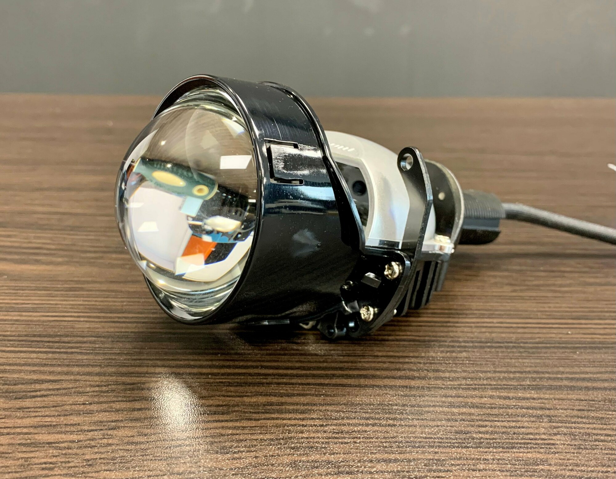 Светодиодные би лед линзы Aozoom A5+ 2.5 комплект для фар автомобилей модуль bi led Аозум