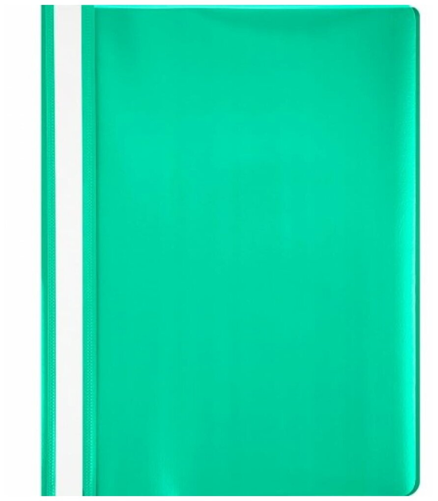 Папка-скоросшиватель Attache A4 зеленый, 10 шт в упаковке 495378