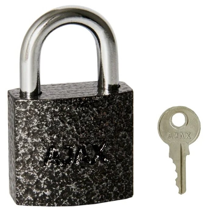 Замок навесной для почтового ящика, шкафчика, гаража / навесной замок для запирания внешних и внутренних дверей PD-01-25 2 английских ключа коробка