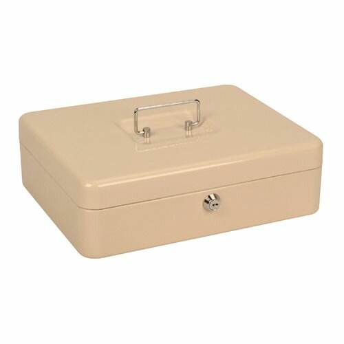 Ящик для денег Cactus CS-CB-004WT 90x300x240 бежевый металл