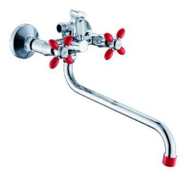 Смеситель для ванны с круглым изливом Эверест (Everest) Хром (B22-071C)