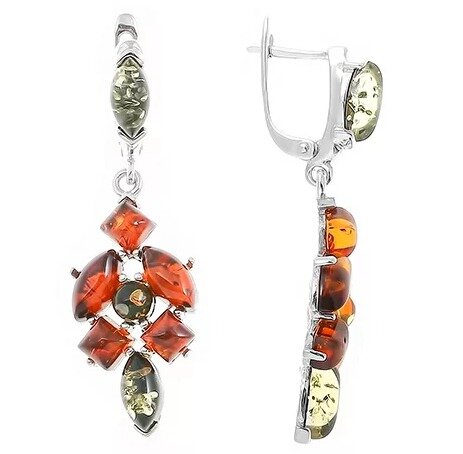 Серьги, серебро, 925 проба