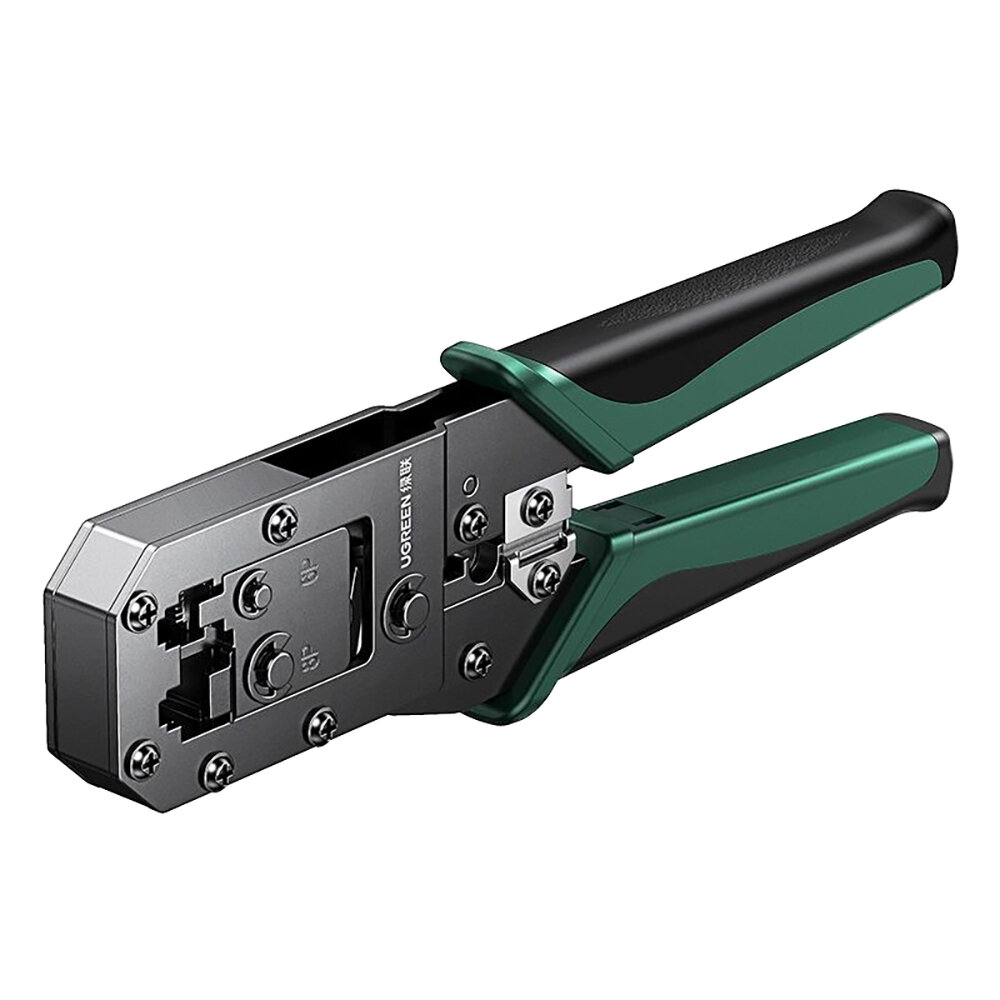 Обжимные клещи UGREEN NW136 (70683) Crimping Tool черно-зеленые