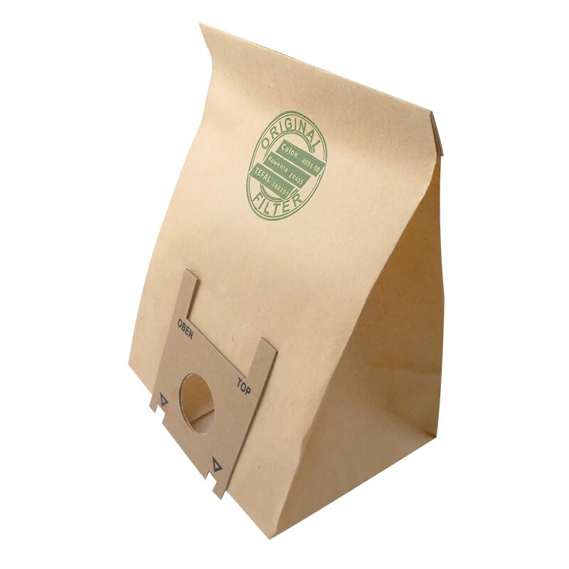 7 шт./лот бумажные мешки для пылесоса, фильтр-мешок для пылесоса Rowenta ZR455 tonixo RS730 RS766 RS708, запчасти для пылесоса
