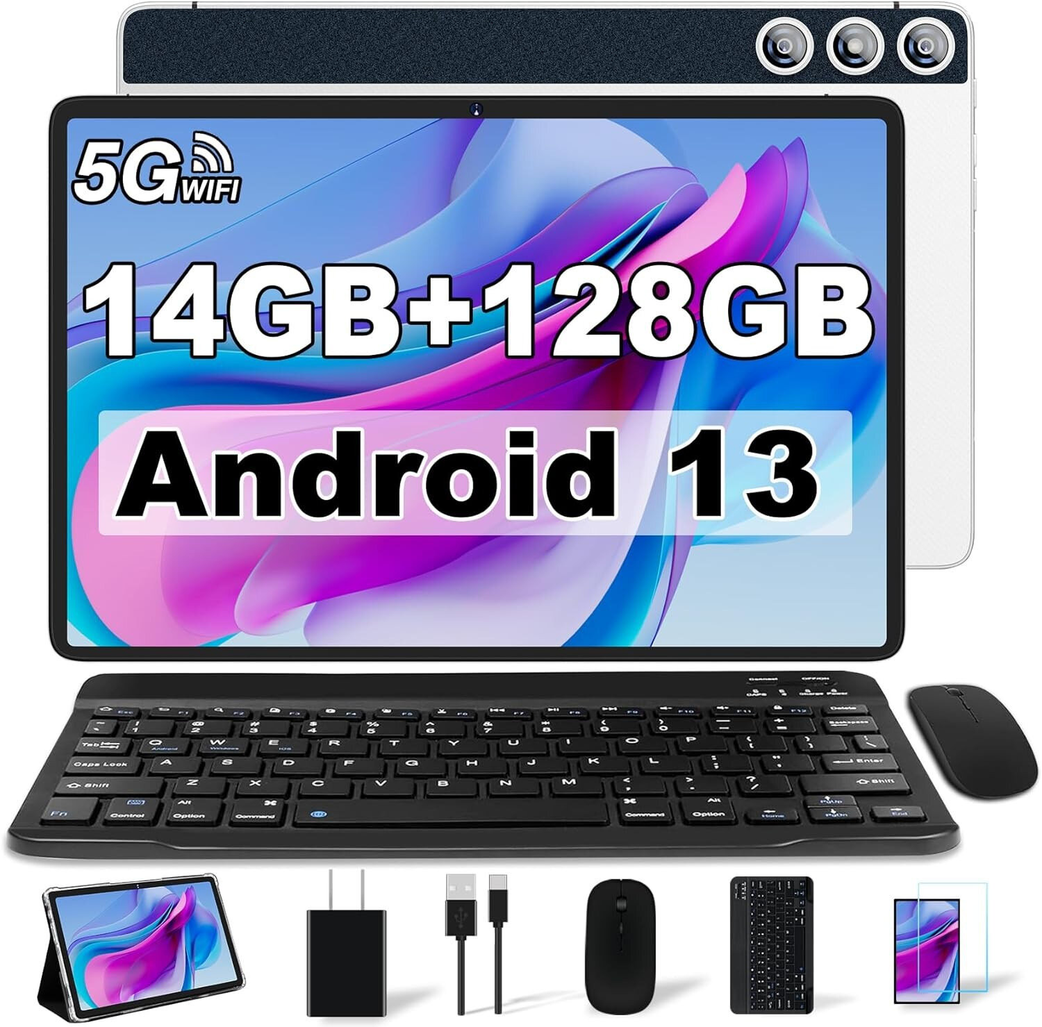 14-дюймовый планшетный ПК 10inch года, 128 ГБ, 5G Wi-Fi, США, та же модель, электронная коммерция, в наличии, оптовая торговля от производителя