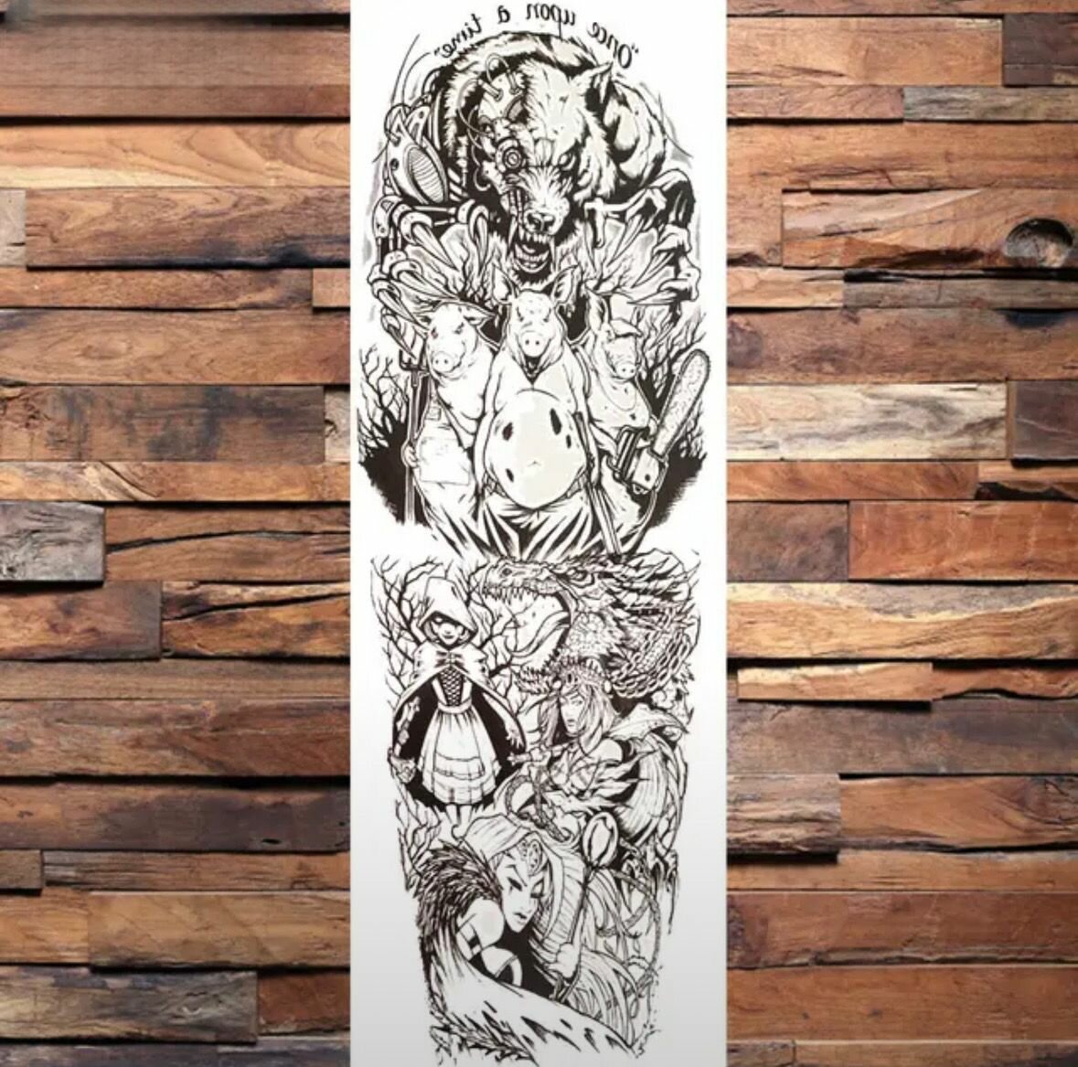 Временные переводные татуировки для взрослых, водостойкая тату-наклейка на тело, tatoo