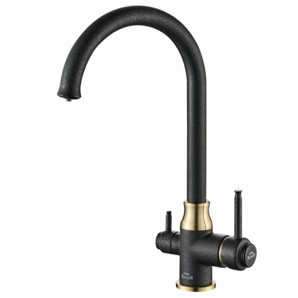 Смеситель для кухни Steel Hammer SH 763 Black BR