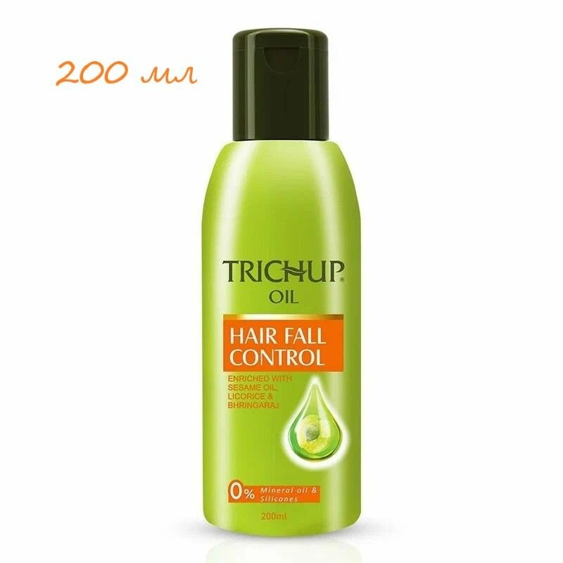 Trichup Масло для волос контроль выпадения волос Тричуп / HAIR FALL CONTROL Vasu, 200 мл