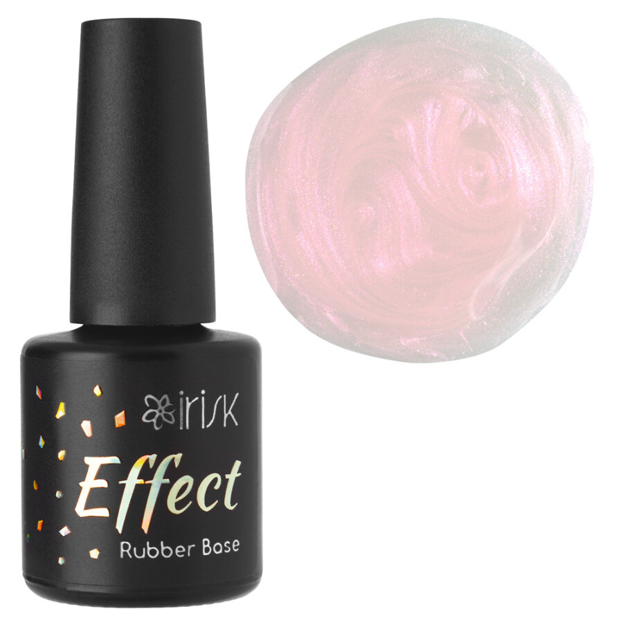База для гель-лака IRISK Effect Rubber Base №02-Жемчужная Магнолия, 10 мл