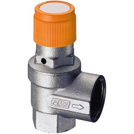 Предохранительный клапан Far SOLAR 1/2 (ВР) х 3/4 (ВР), 3 бар