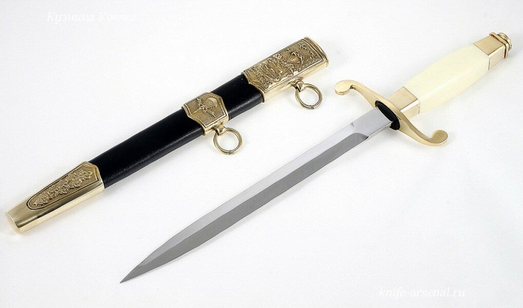 Кортик Воздушно-десантных войск (ВДВ), общий вид офицерский