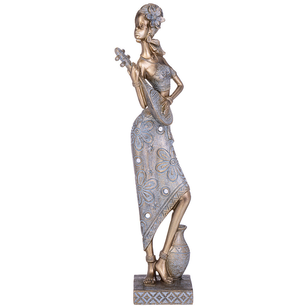 Фигурка африканка 8*6,5*31,5 см KSG-79-214