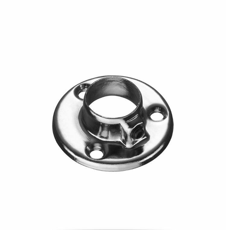 Держатель для рейлинга торцевой d16 мм хром