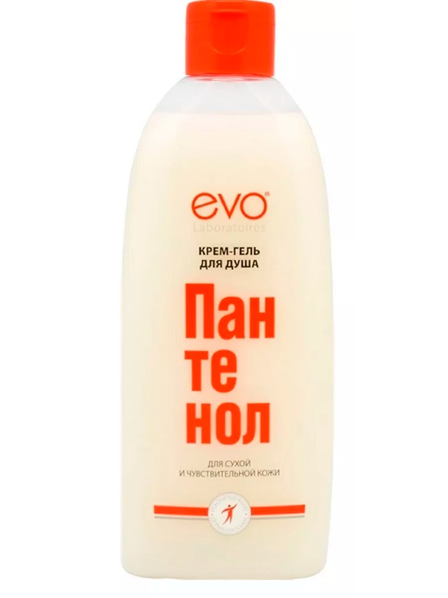 Крем-гель Пантенол Evo, для сухой кожи, увлажняющий, цветочный аромат, 400 мл