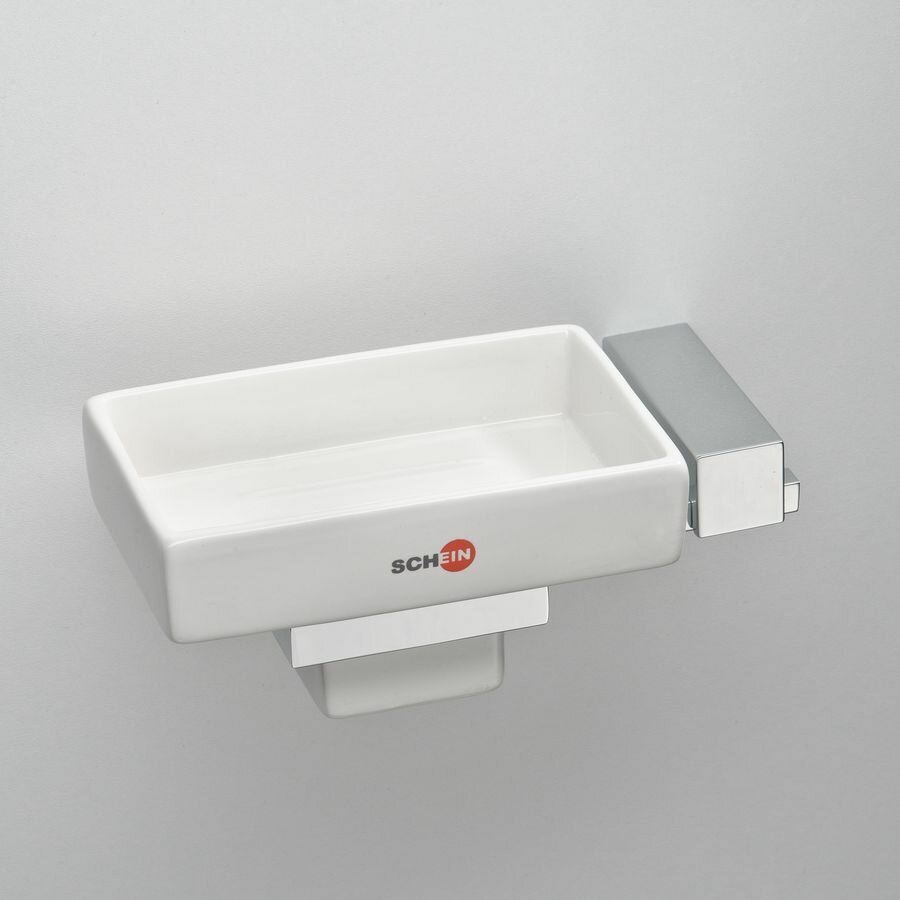 Мыльница керамика к стене квадратная (062CS-L)