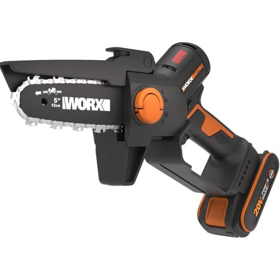 Пила аккумуляторная Worx WG325E, 20В, 12см, 2Ач х1, ЗУ 2А