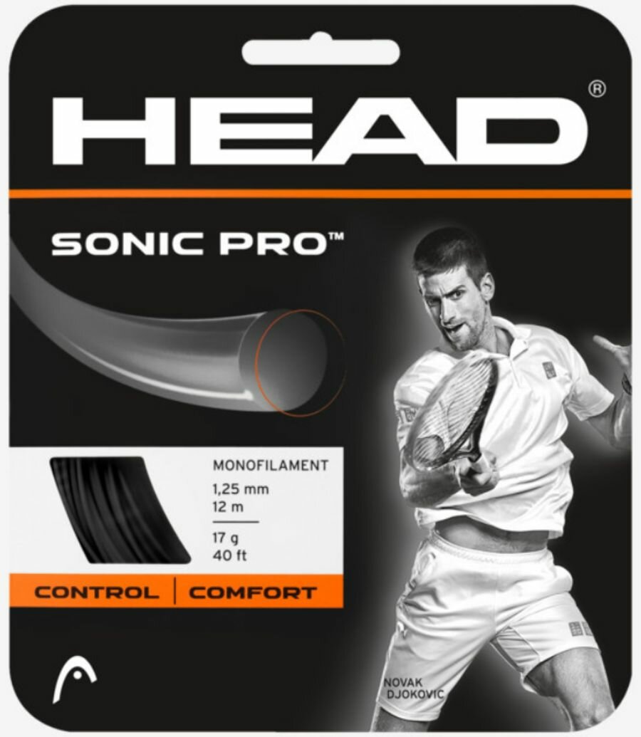Струна Head Sonic Pro Black 12m 1.25mm