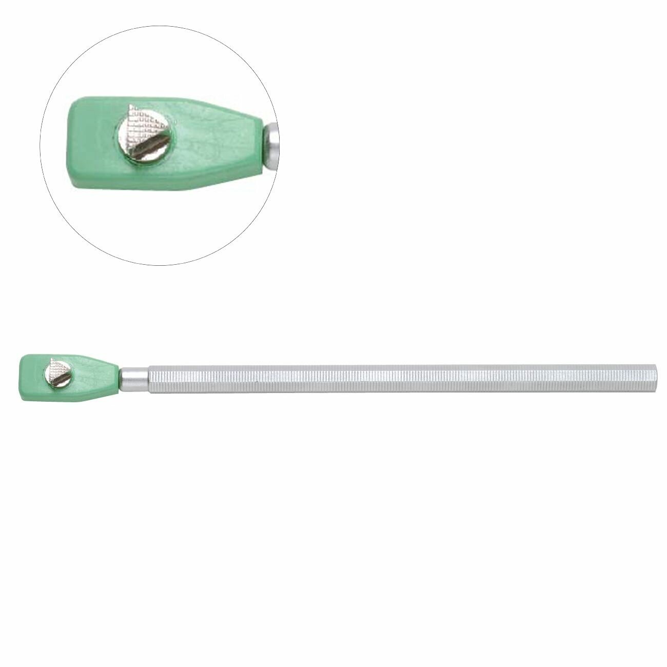 Инструменты стоматологические режущие и ударные с острой (режущей) кромкой с принадлежностями: Инструмент для установки ортодонтических колец, 22703 YS-703