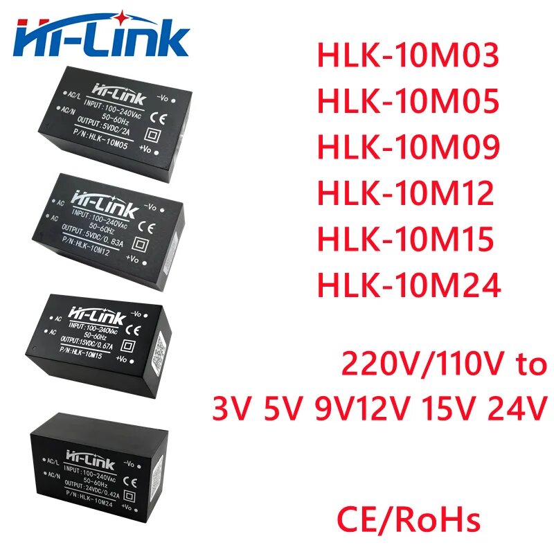 Hi-Link понижающий преобразователь 10М05 10M12(12V830mA)