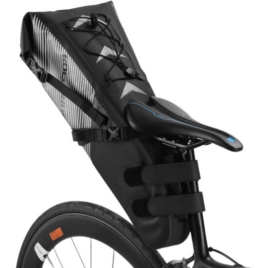 Сумка велосипедная Rockbros AS-013 под седло, влагозащитная, светоотражающая