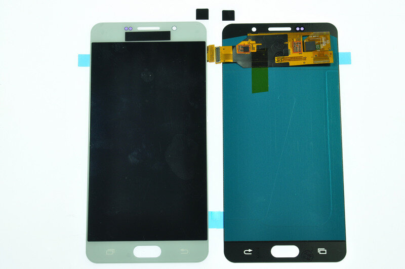 Дисплей для Samsung SM-A710F Galaxy A7(2016)+Тачскрин белый OLED