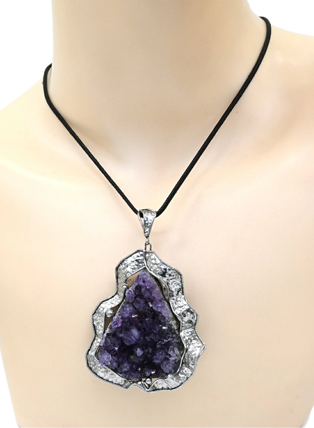 Подвеска, аметист