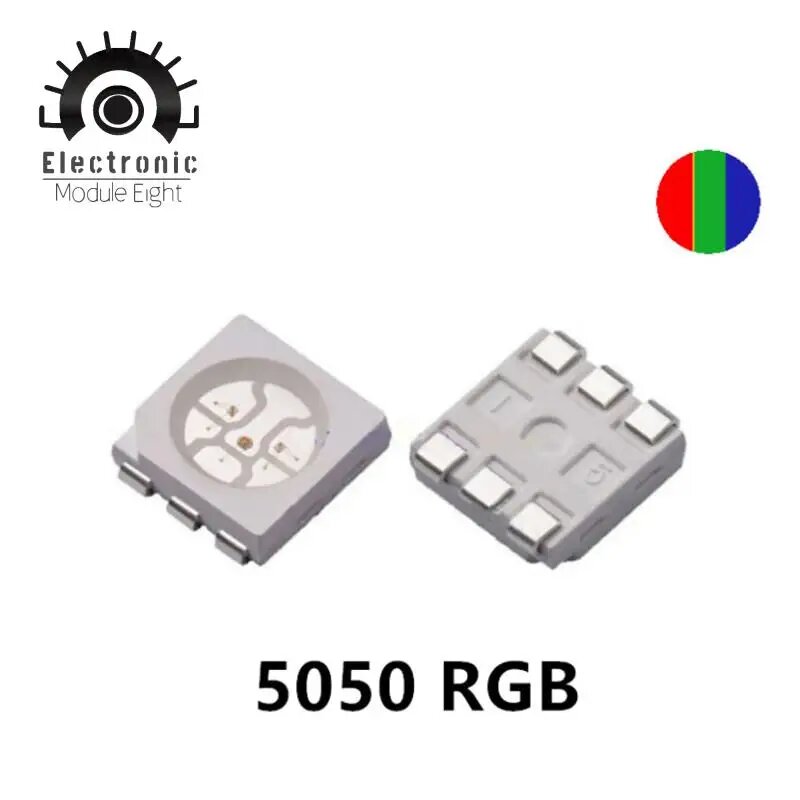100 шт. RGB SMD/SMT светодиодов SONGXIN LIGHT