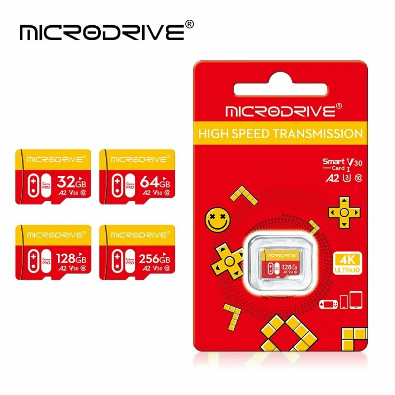 MicroDrive Micro-SD карта памяти 64 ГБ 32 ГБ
