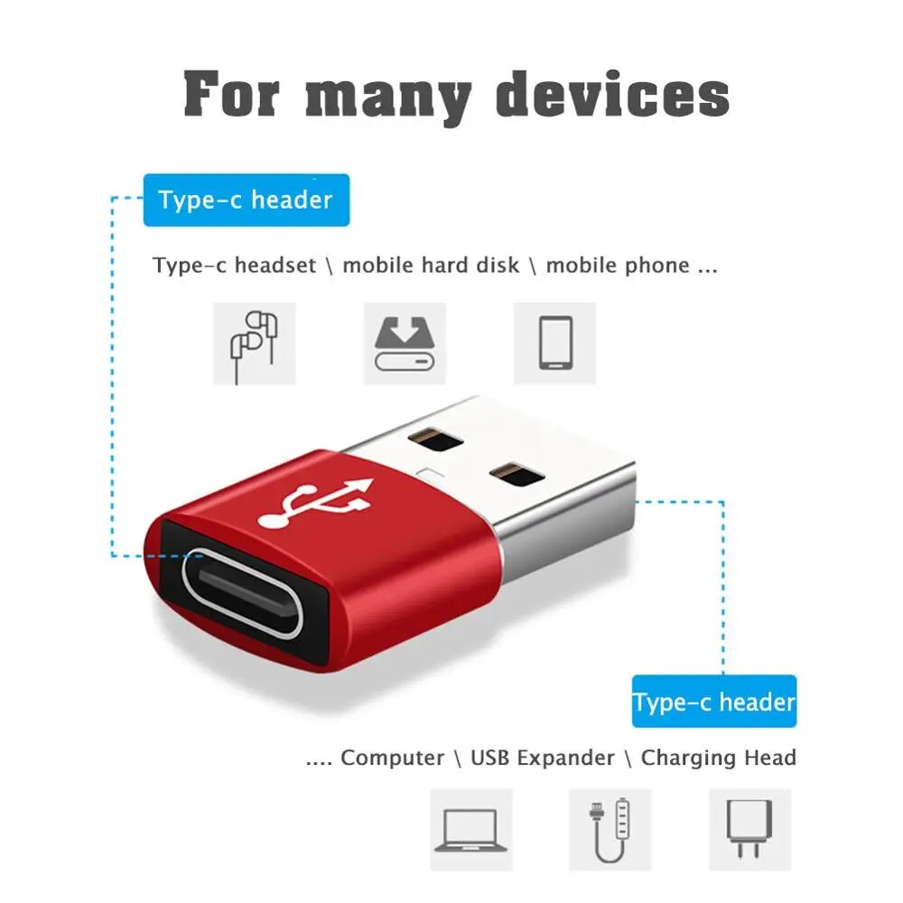 USB Type-C OTG адаптер — фото 1