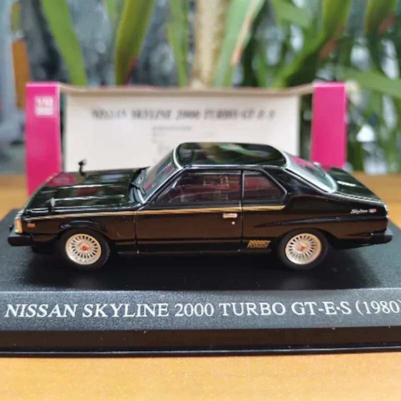 Литая под давлением металлическая модель автомобиля в масштабе 1/43 для Skyline 2000 TURBO GT-E S 1980, коллекция имитаций сплавов, дефект живописи
